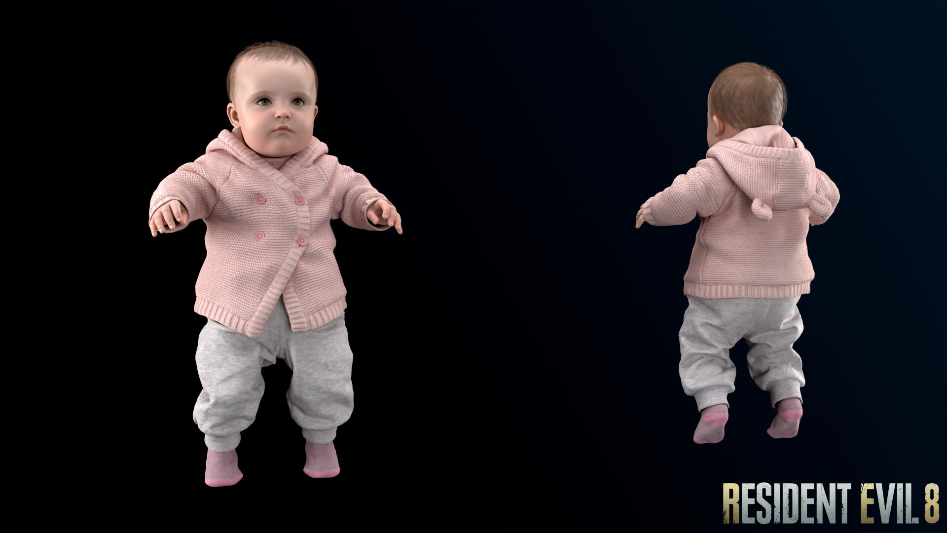 Resident Evil 8 - Rosemary Winters 3D Model by Cyberon1ck