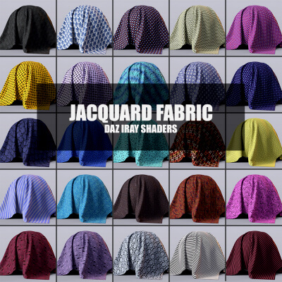 Jacquard Fabric - Daz Content by Cyrax3D