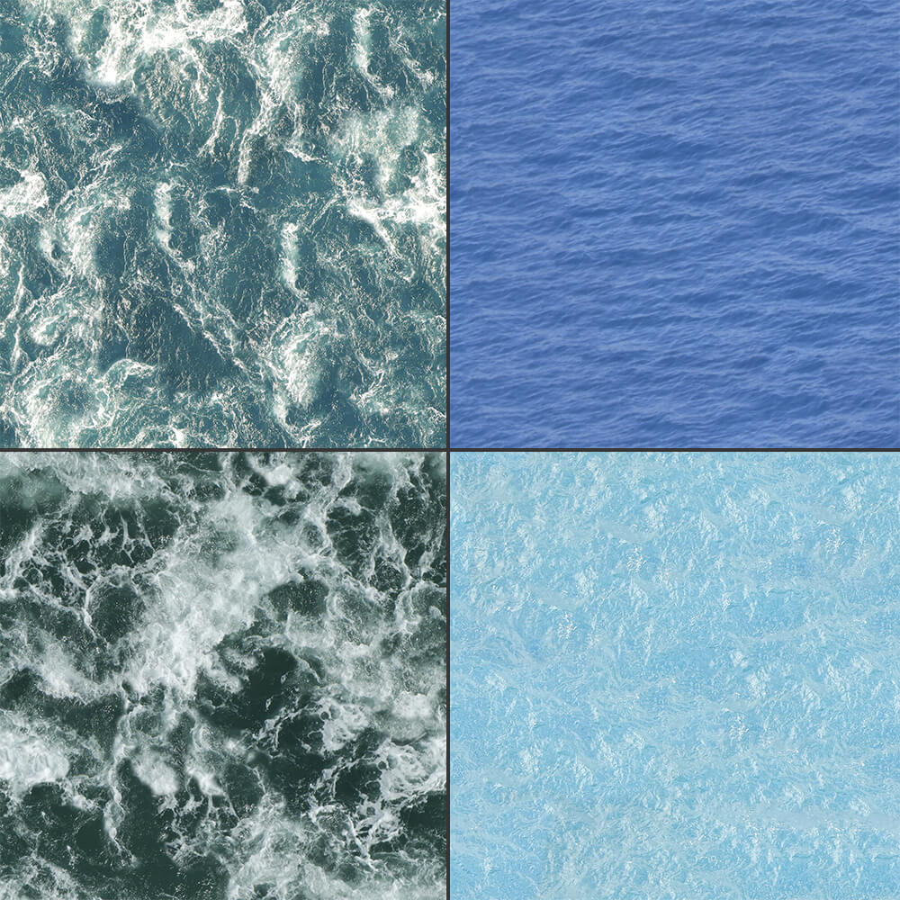Seamless Water Textures - 3D Texture by Cyrax3D