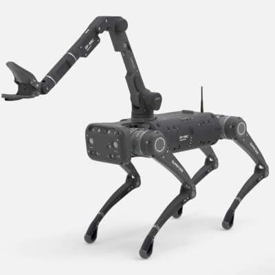 Robot Dog with Manipulator - 3D Model by D9_robot
