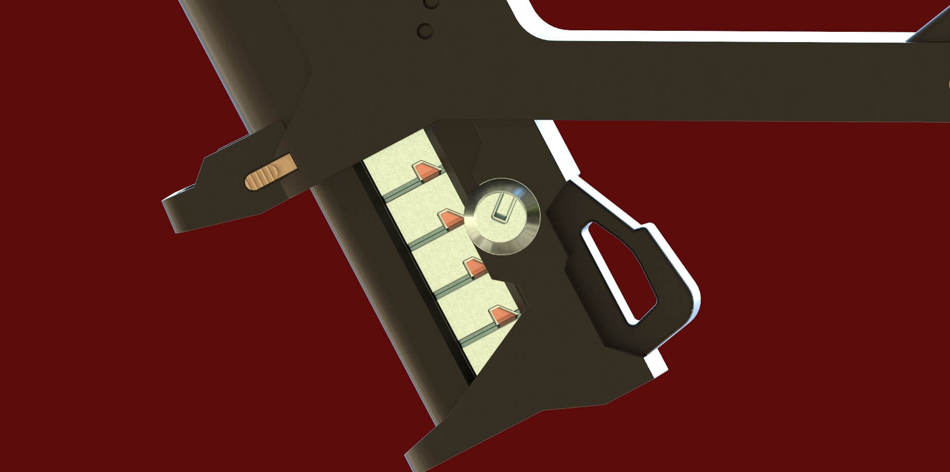 Sci-Fi Gun - Quasar-37 3D Model by DaddyEddy