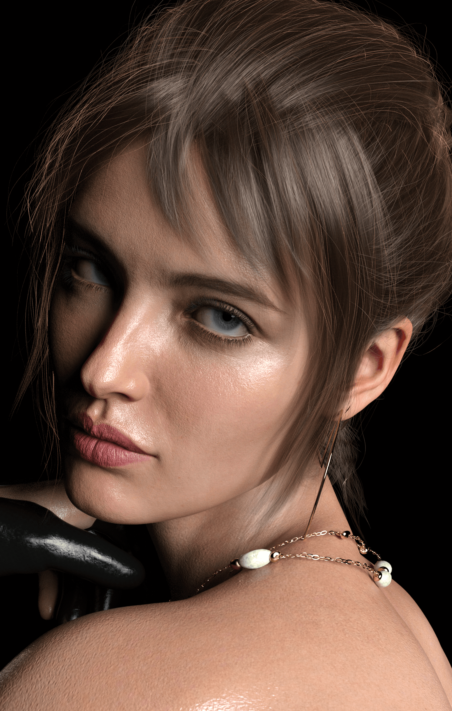 1 3D Render, Digital Art by Dagai