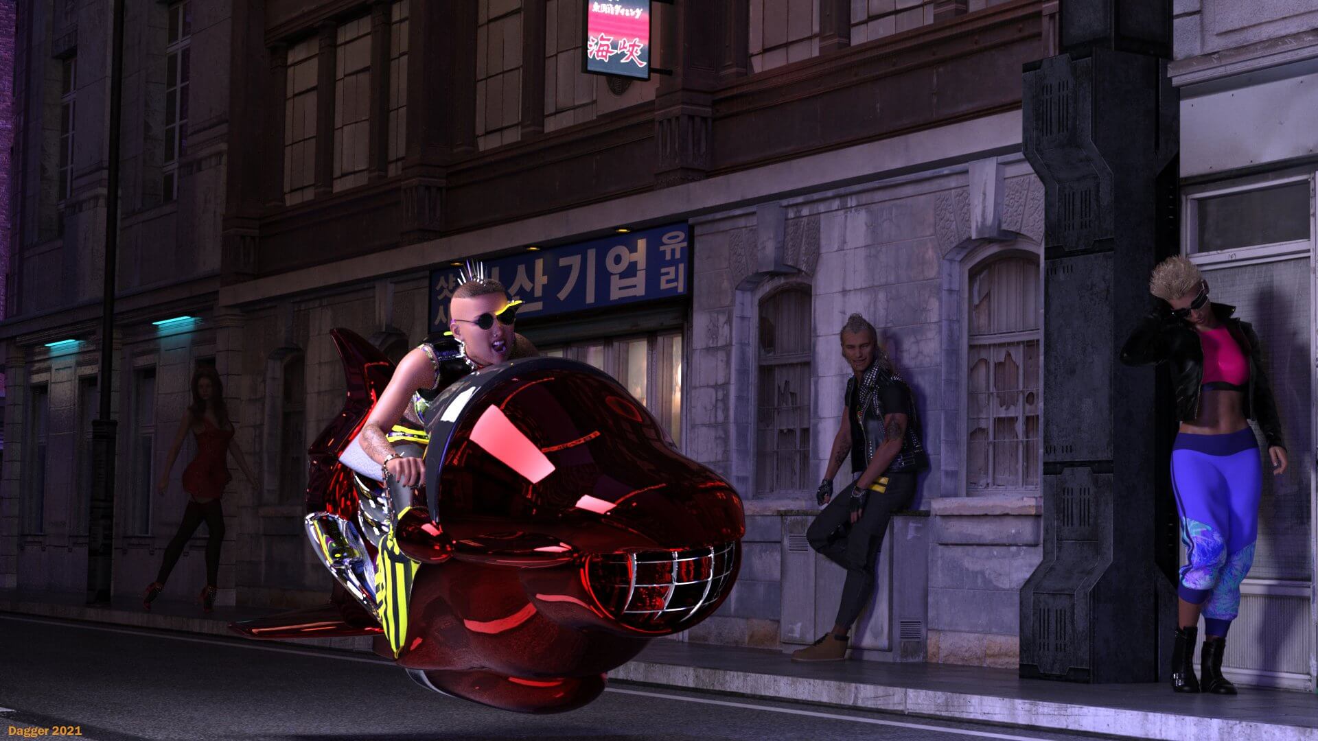 Cyber-P ( WILD RIDE ) 3D Render | RenderHub Gallery