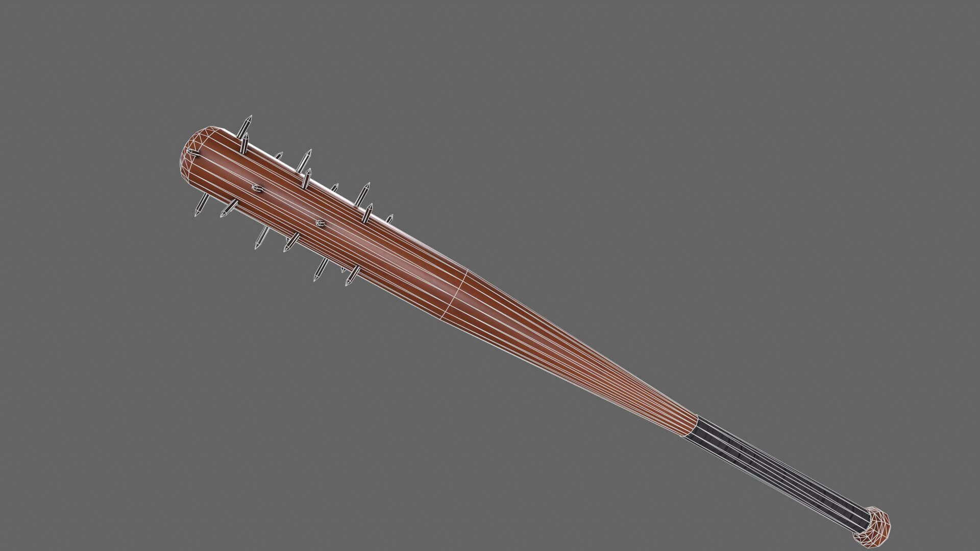 Baseball Bat Weapon V1 - 3D Model by DaikLord
