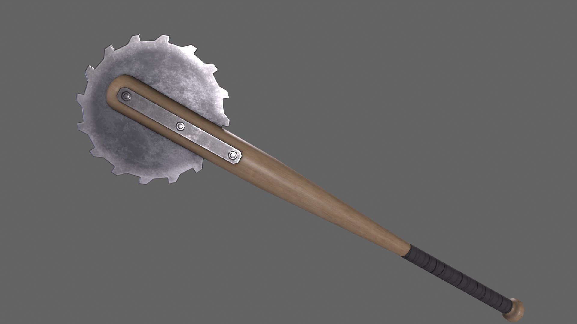 Baseball Bat Weapon V2 - 3D Model by DaikLord