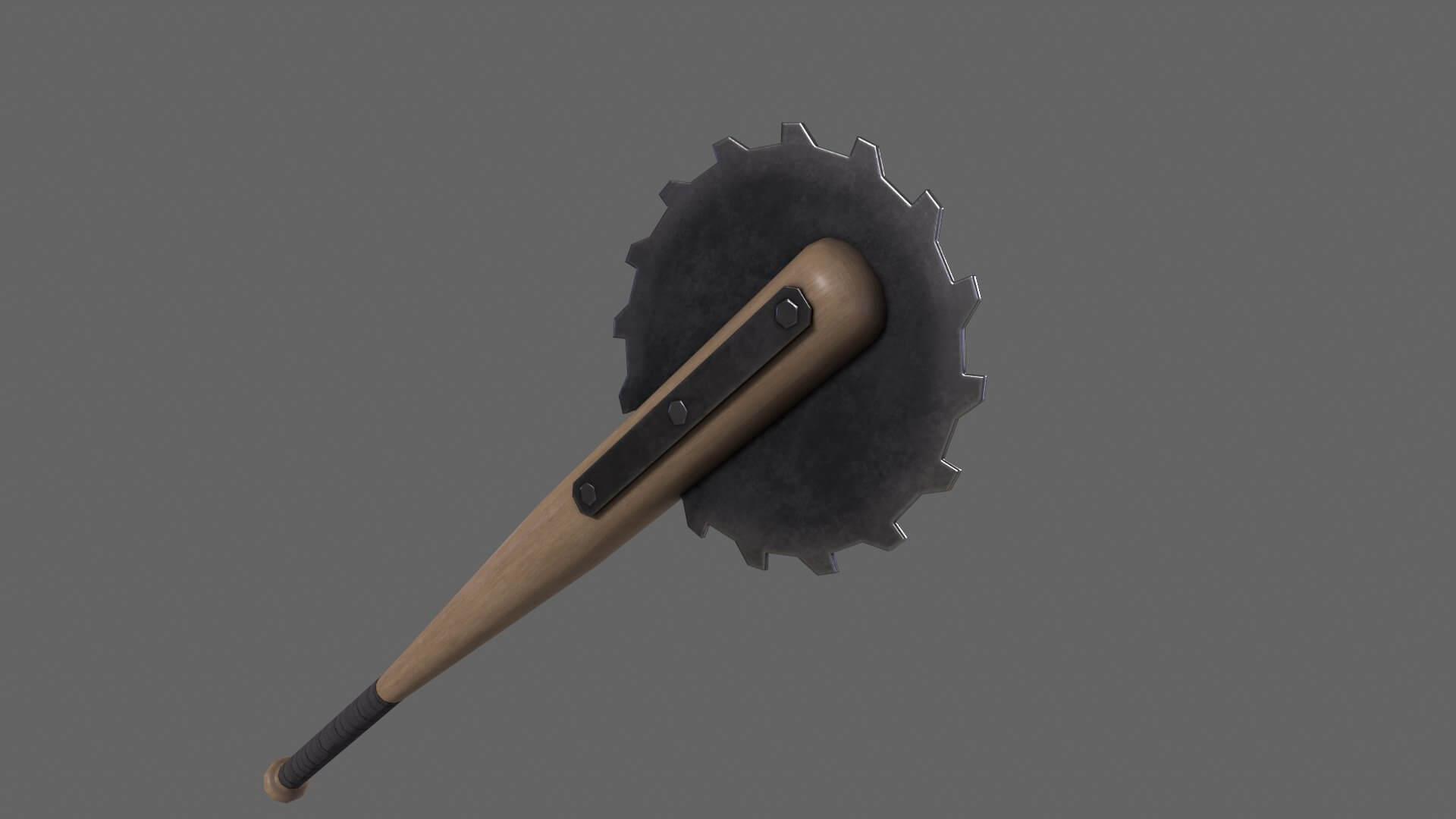 Baseball Bat Weapon V2 - 3D Model by DaikLord