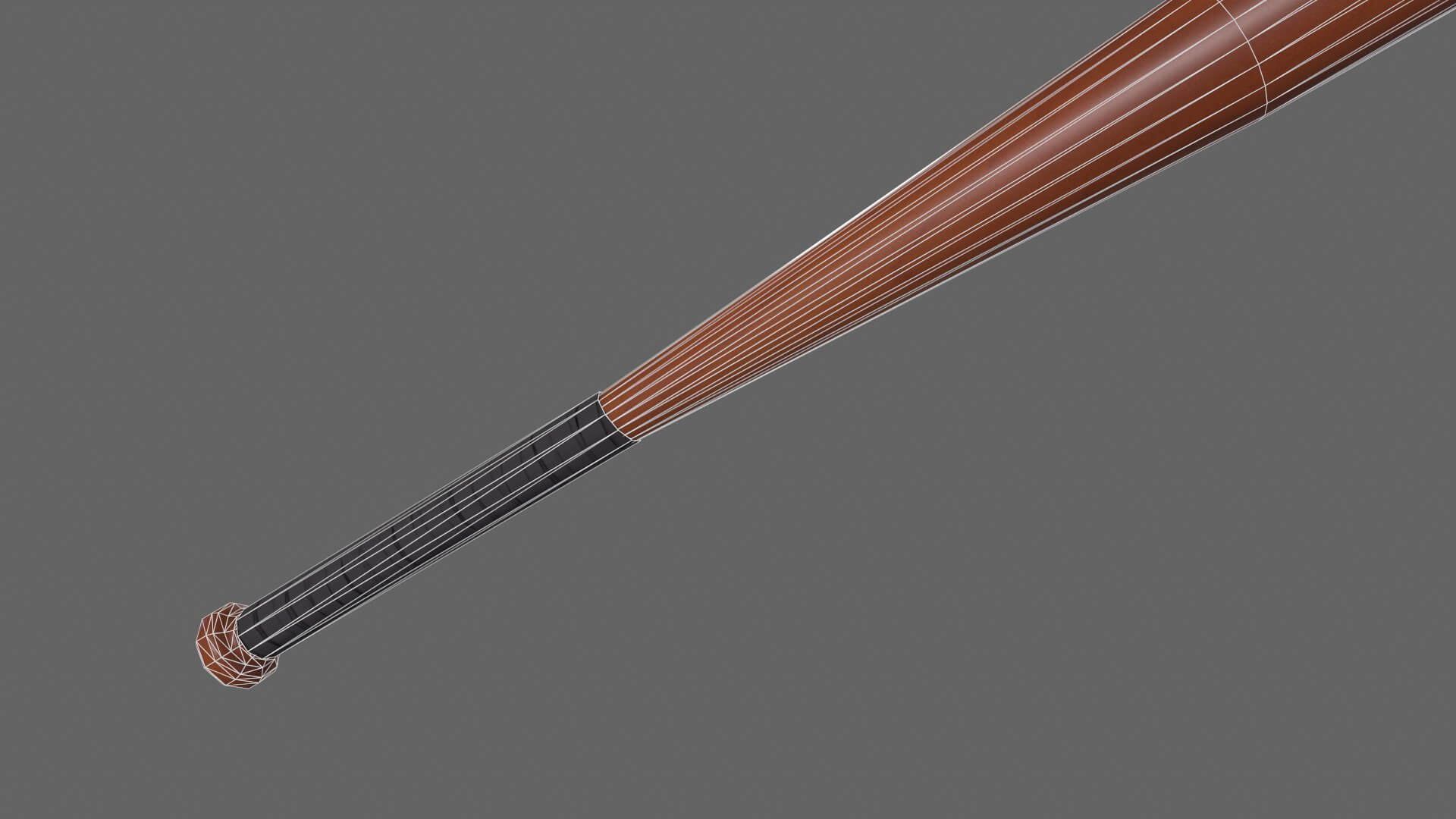 Baseball Bat Weapon V2 - 3D Model by DaikLord