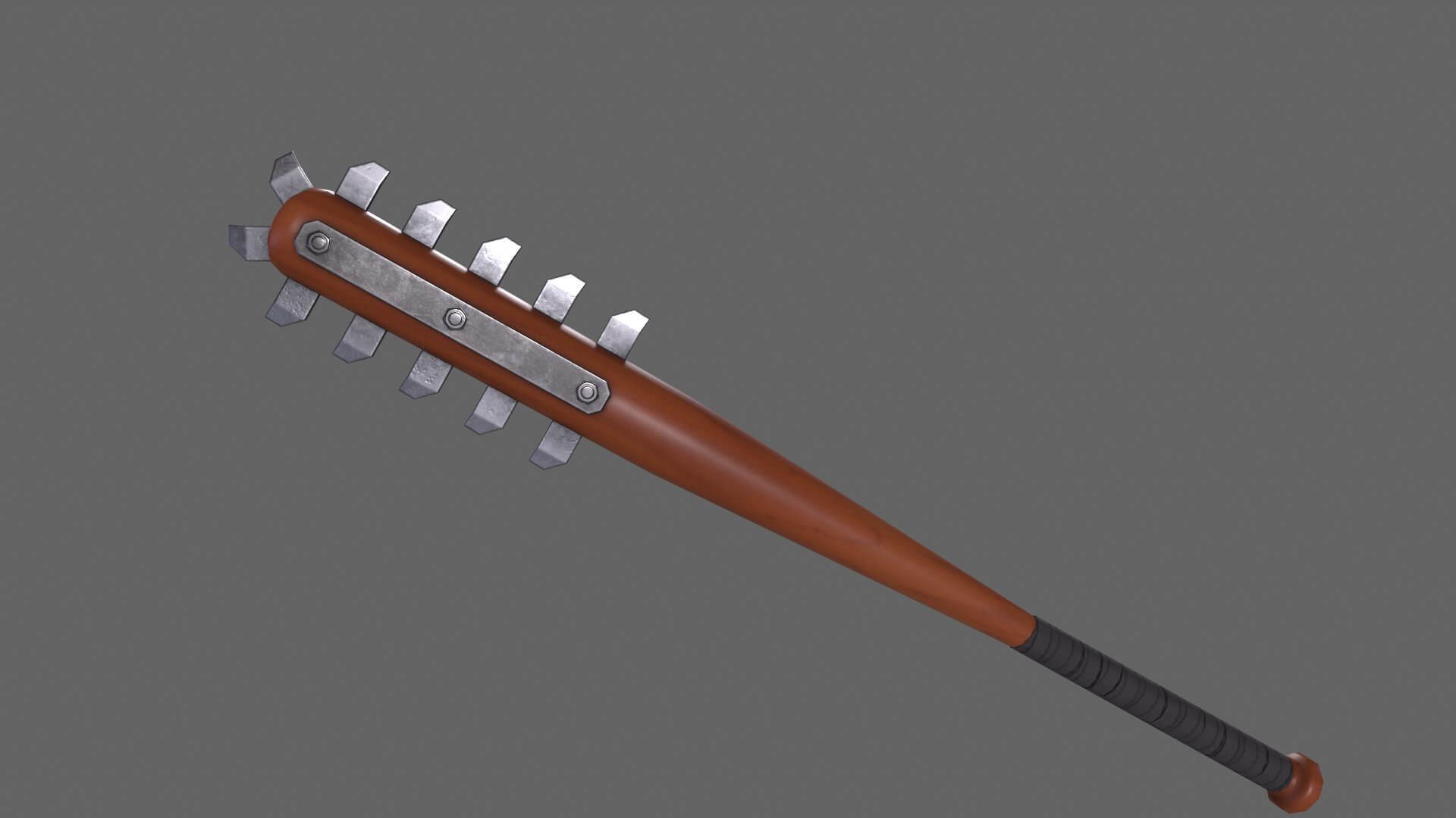 Baseball Bat Weapon V4 - 3D Model by DaikLord