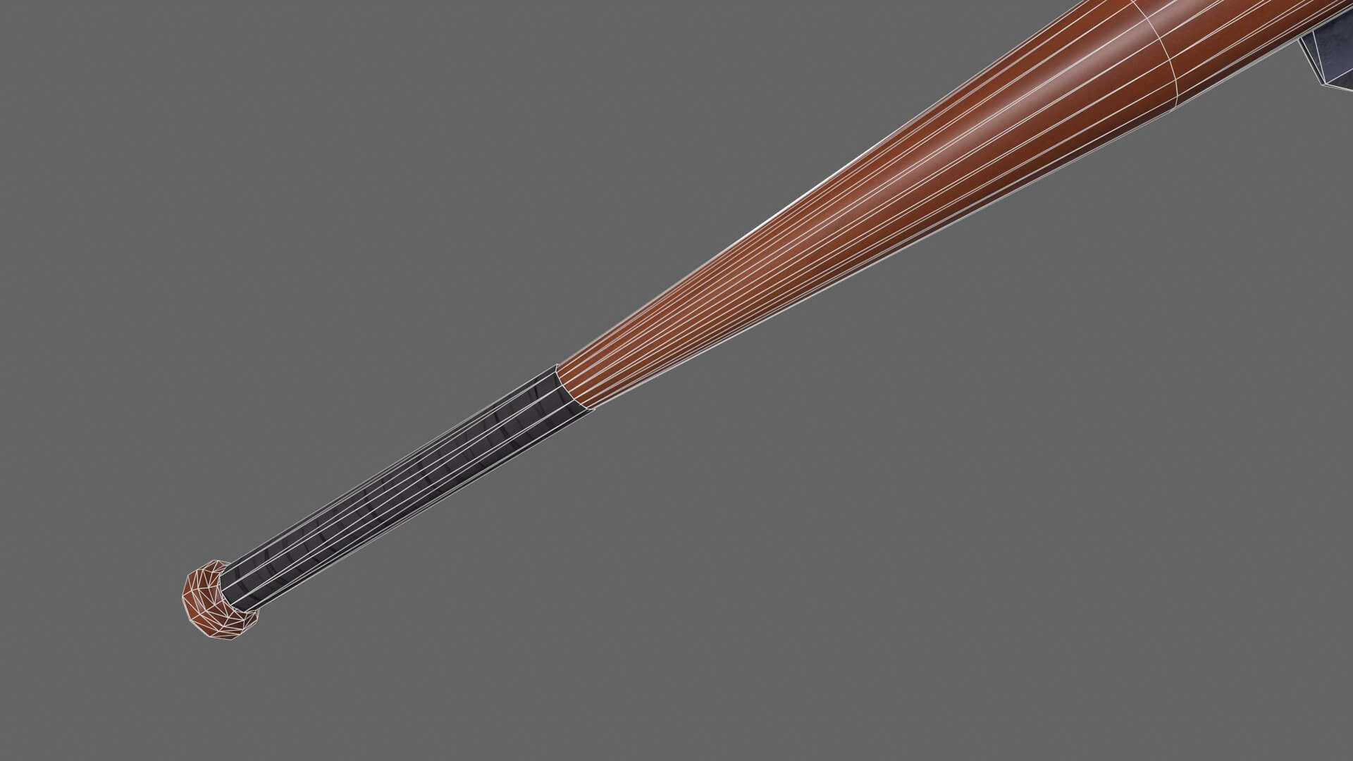Baseball Bat Weapon V4 - 3D Model by DaikLord
