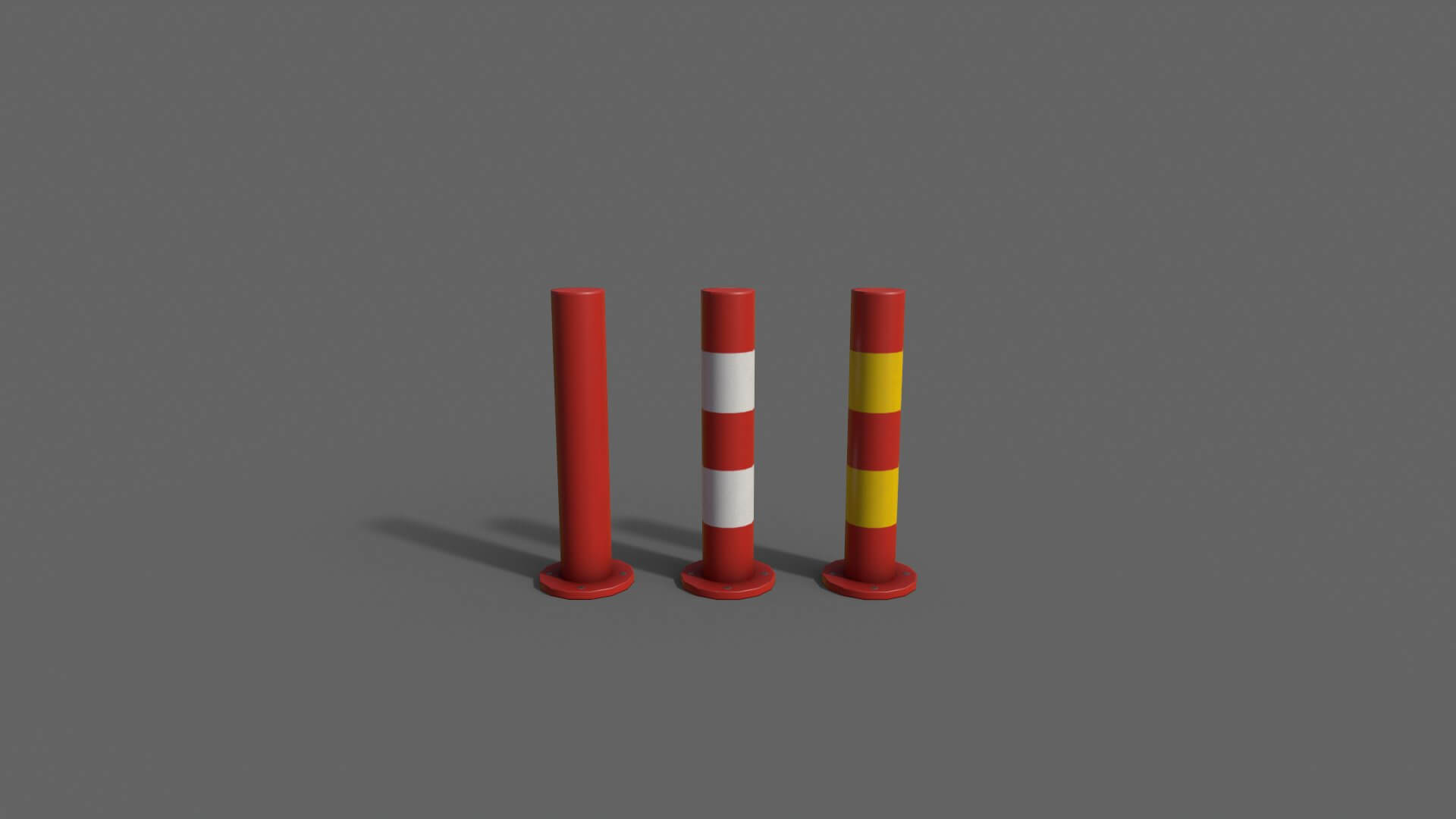 Bollard - 3D Model by DaikLord