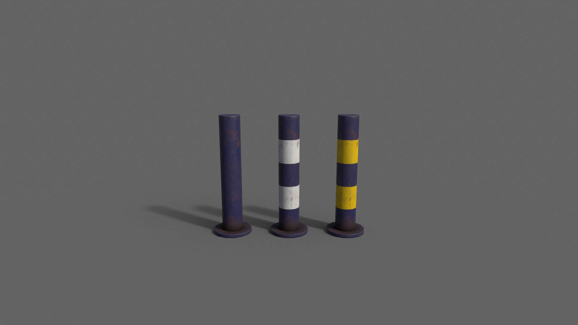 Bollard - 3D Model by DaikLord