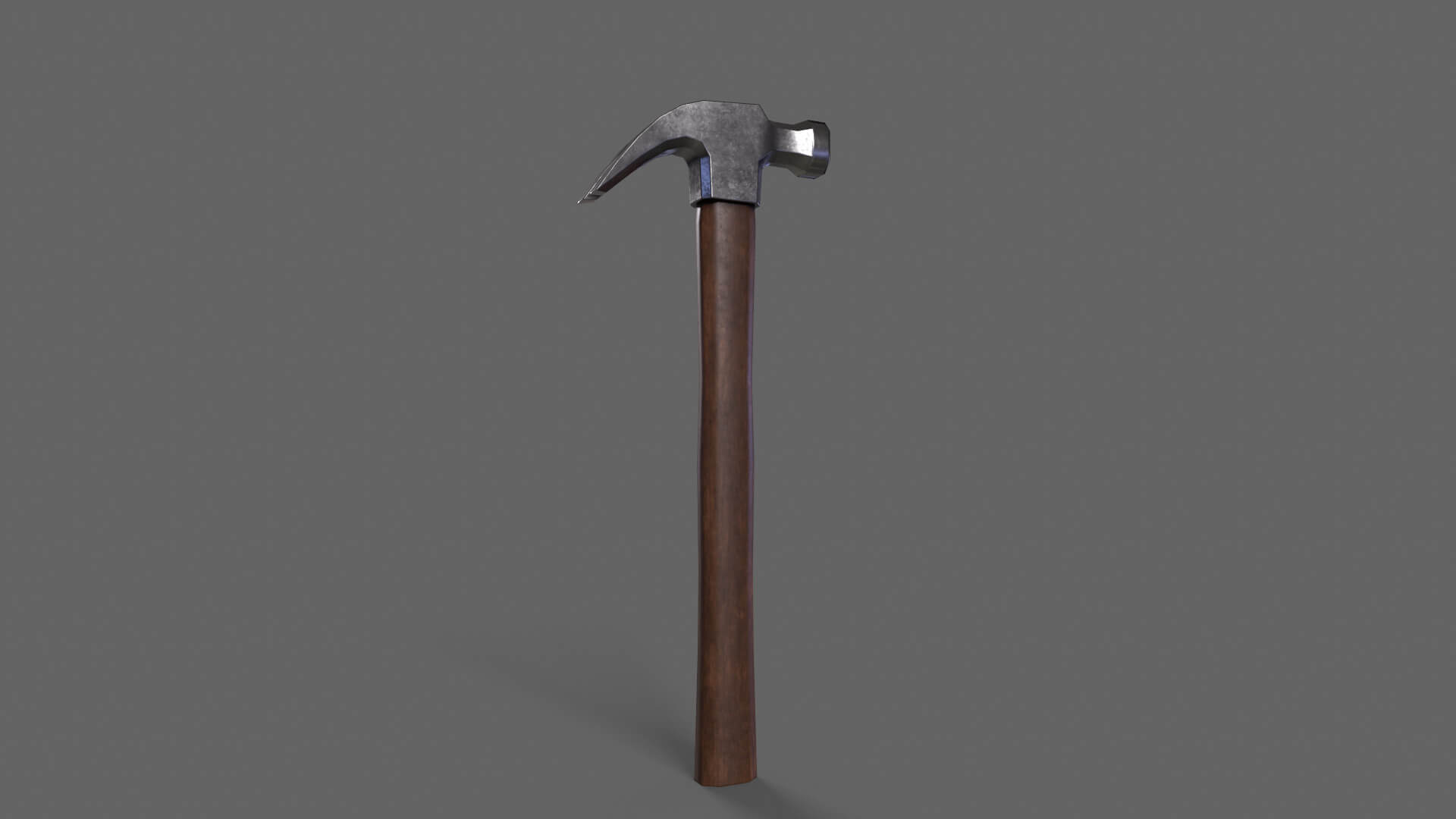 Claw Hammer Wood 3 - 3D Model by DaikLord