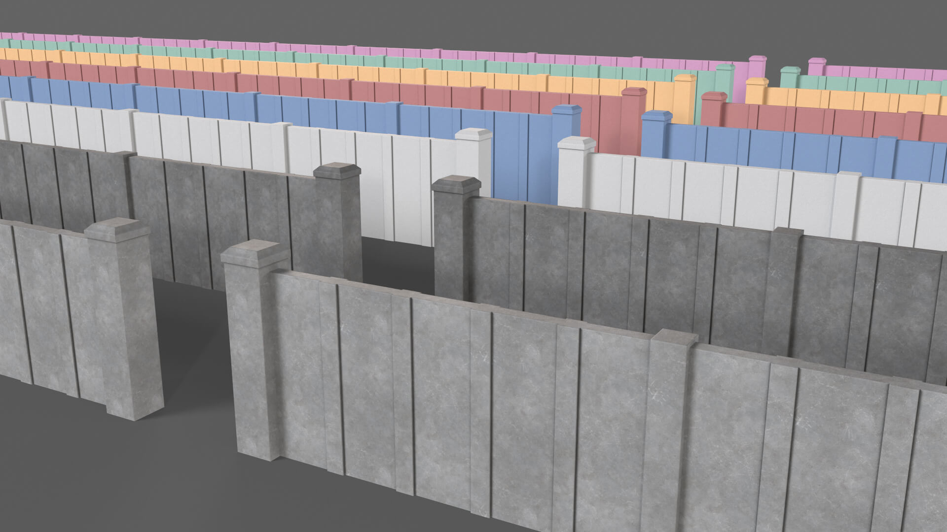 Concrete Wall - Collection by DaikLord