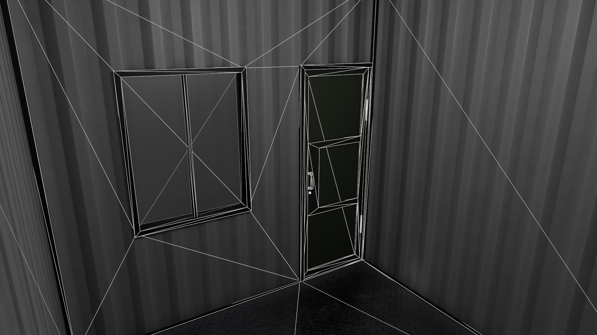 Container House AA V1 - 3D Model by DaikLord