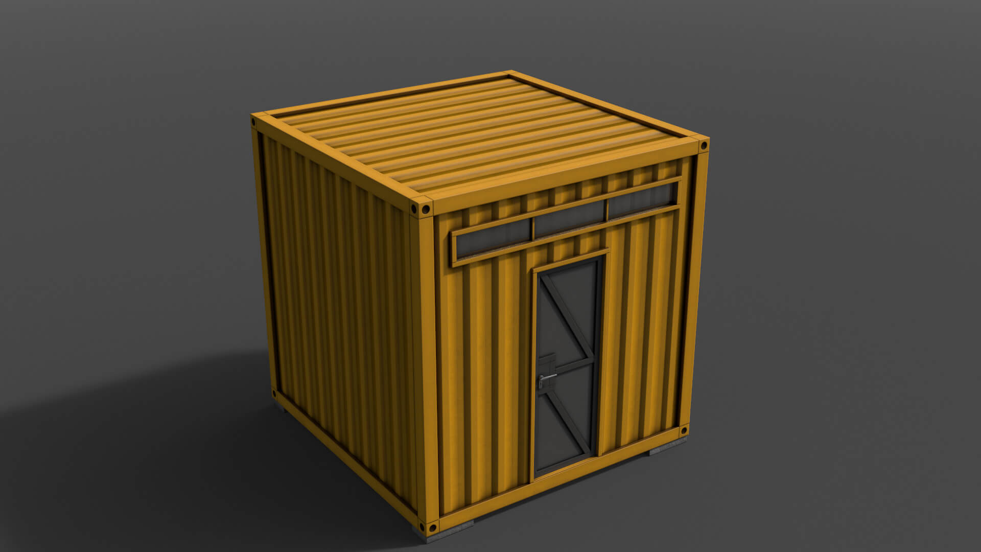 Container House AA V2 - 3D Model by DaikLord