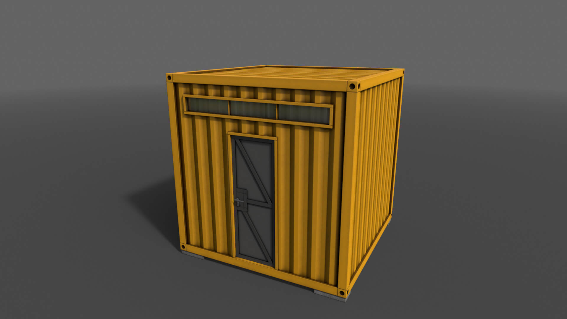 Container House AA V2 - 3D Model by DaikLord