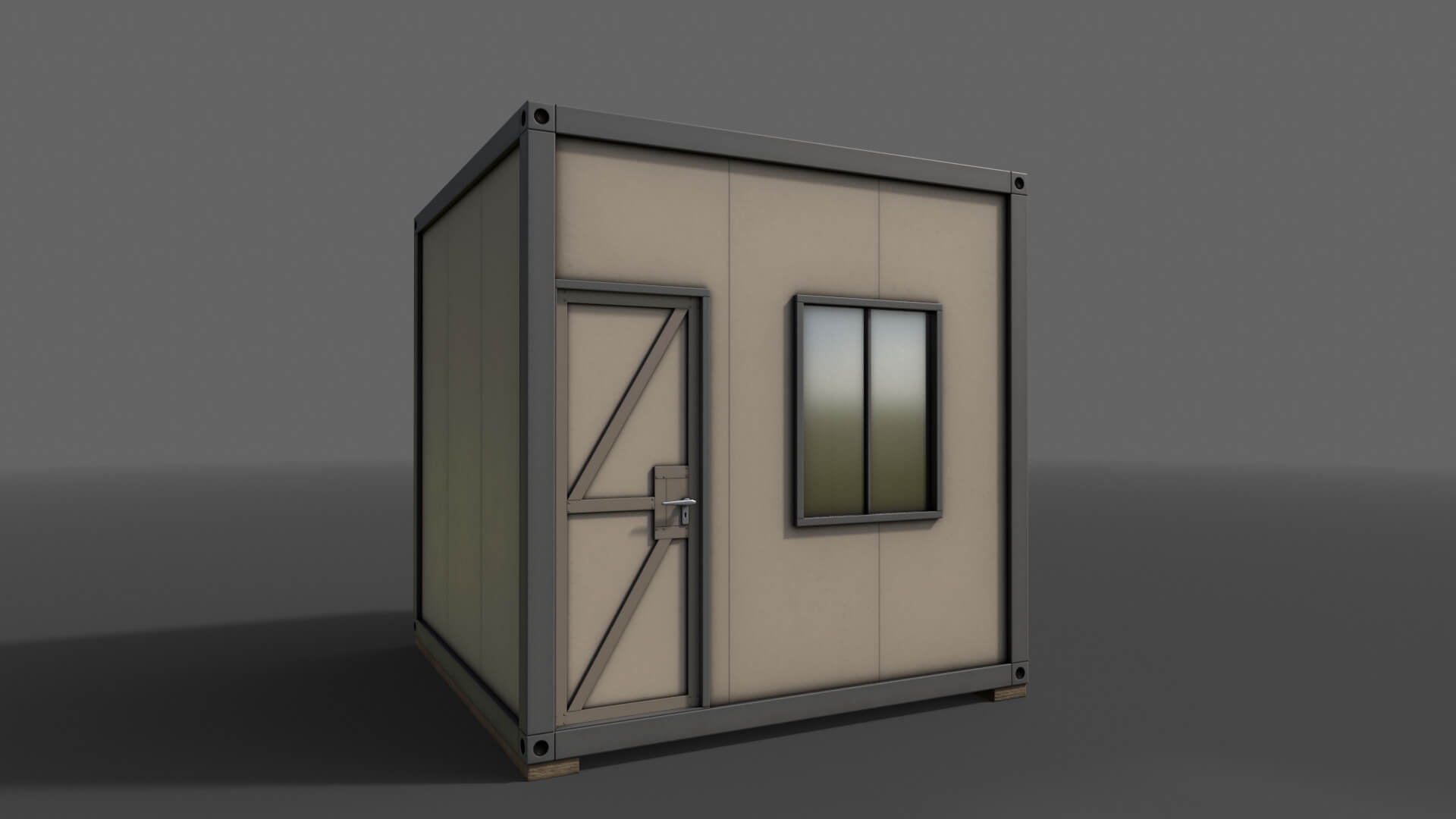 Container House AB V1 - 3D Model by DaikLord