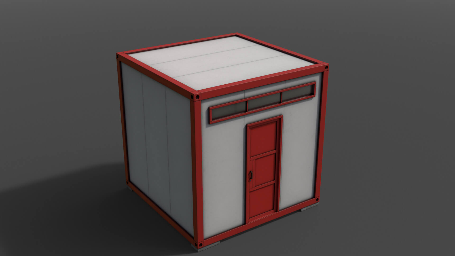 Container House AB V2 - 3D Model by DaikLord