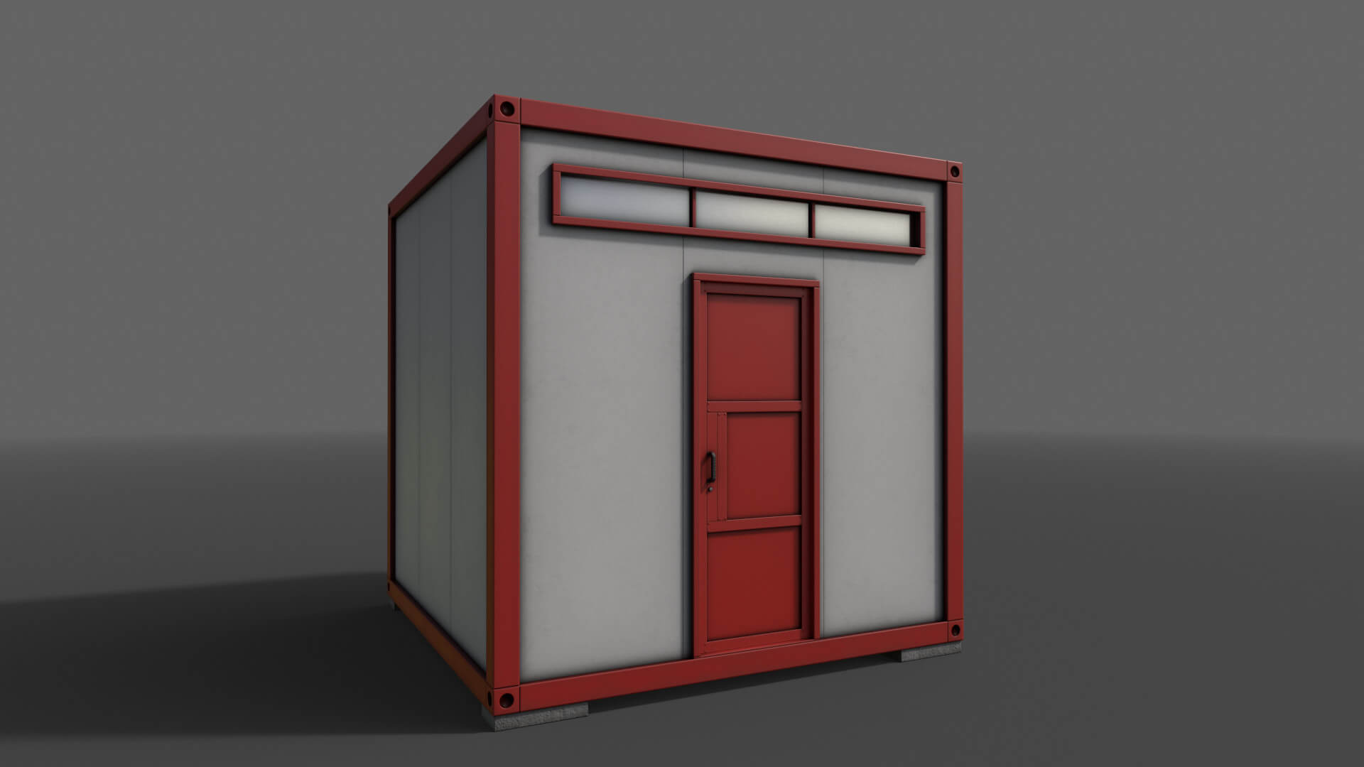 Container House AB V2 - 3D Model by DaikLord