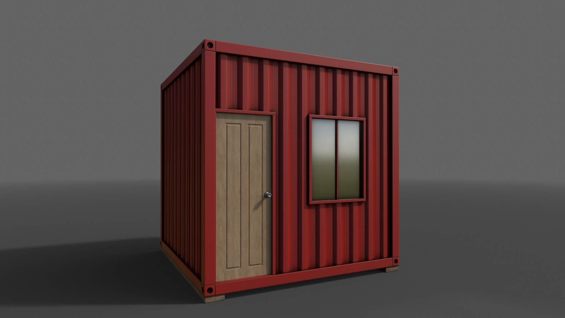 Container House BA V1 - 3D Model by DaikLord