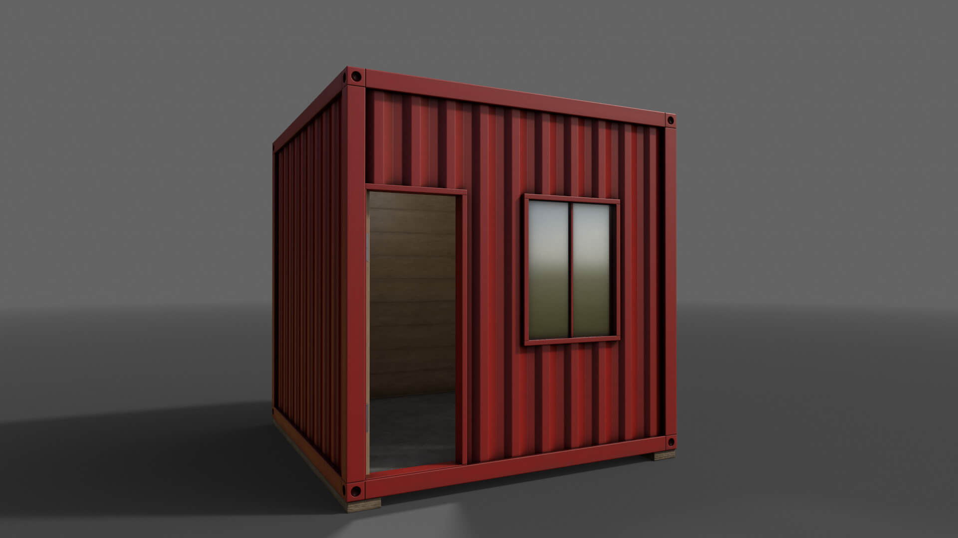 Container House BA V1 - 3D Model by DaikLord