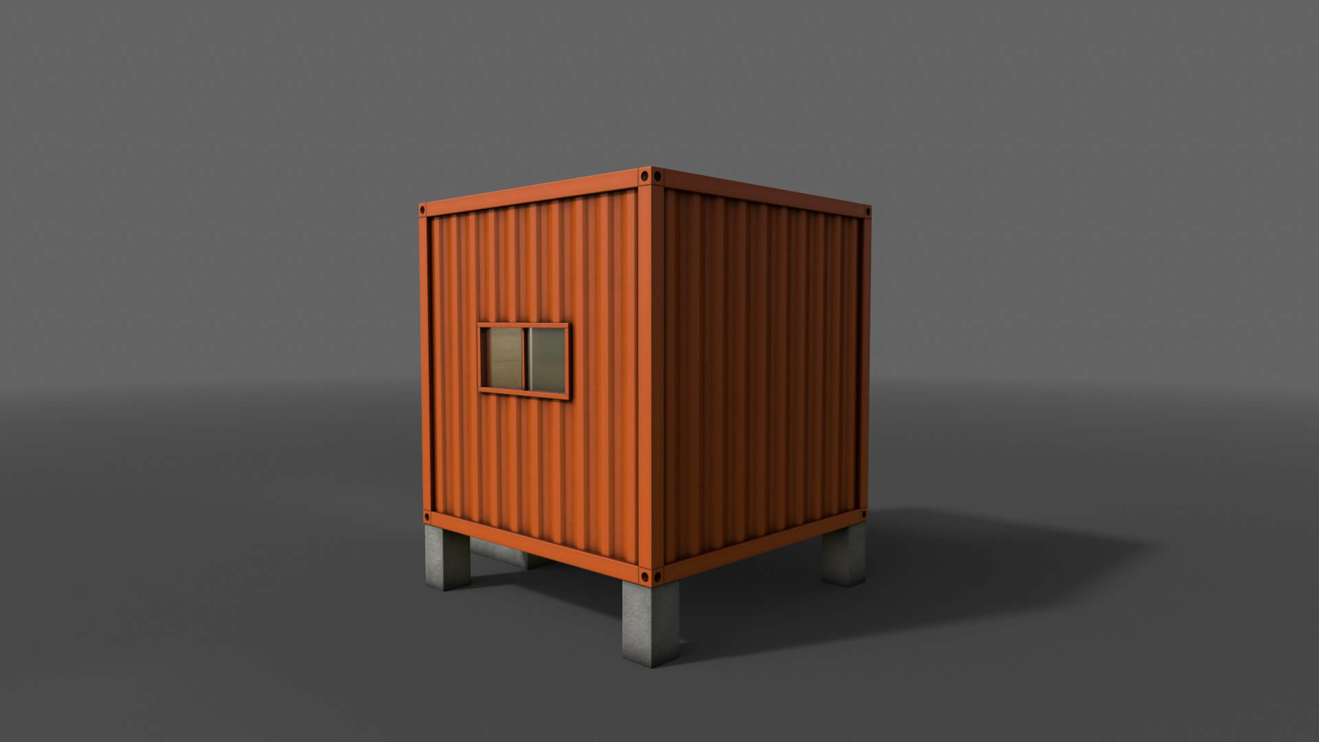 Container House BA V3 - 3D Model by DaikLord
