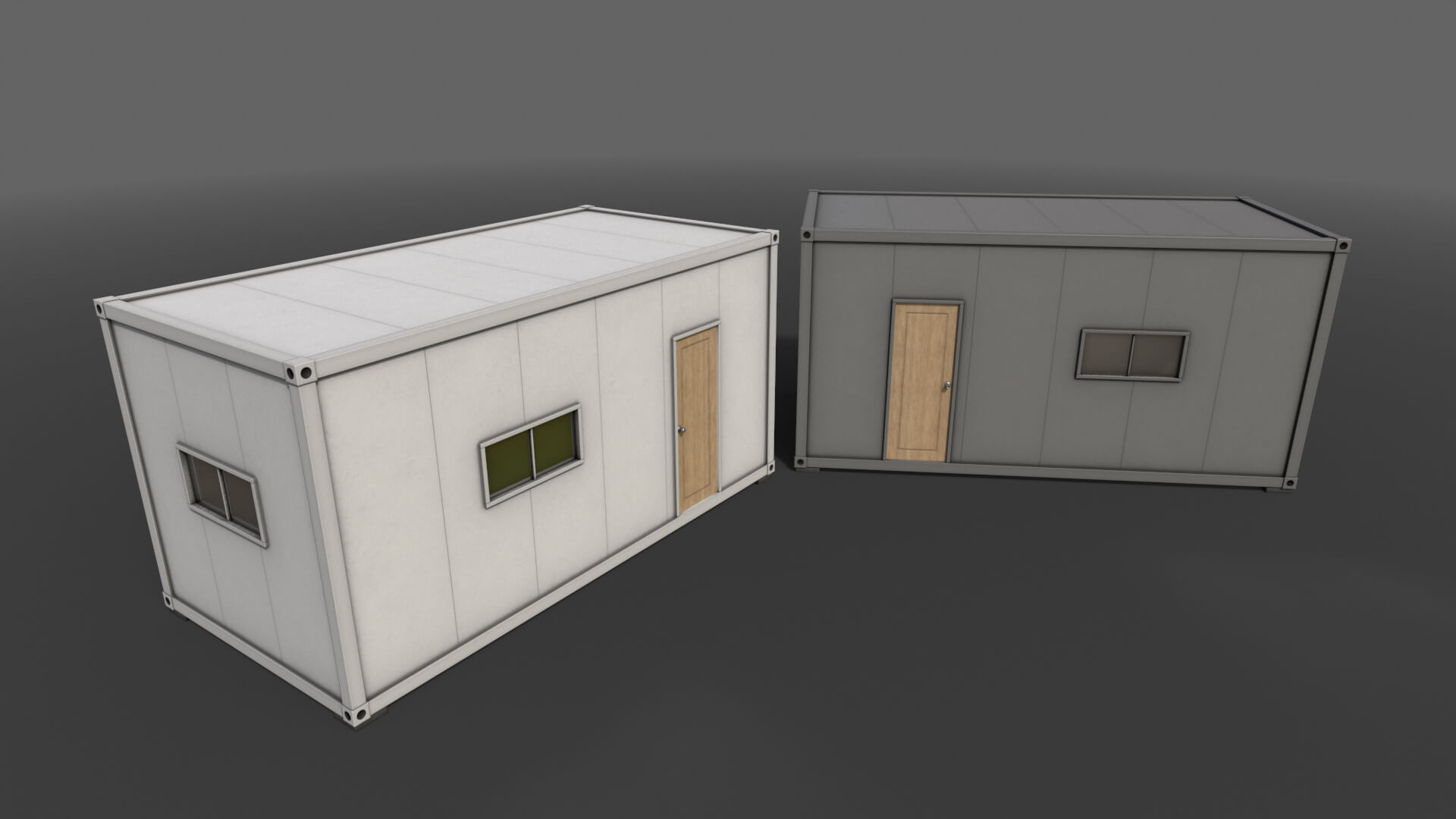 Container House BB 20Ft V1 - 3D Model by DaikLord