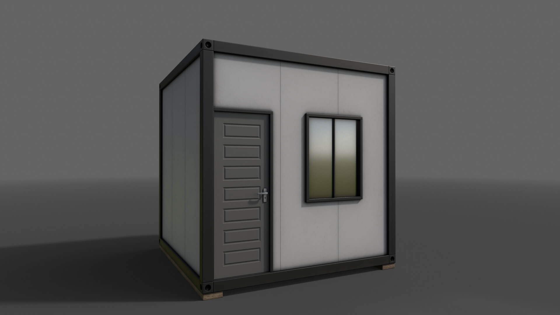 Container House BB V1 - 3D Model by DaikLord
