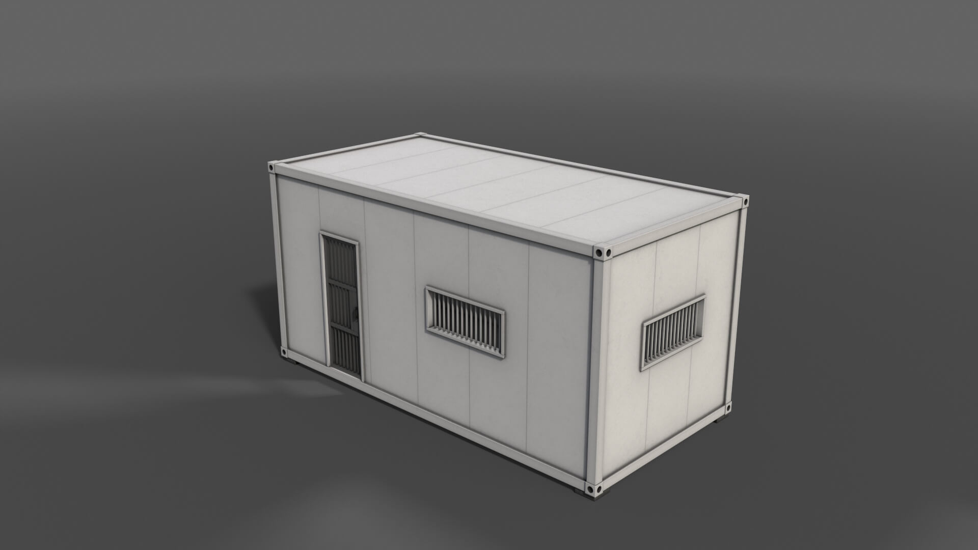 Container House CB 20Ft V1 - 3D Model by DaikLord