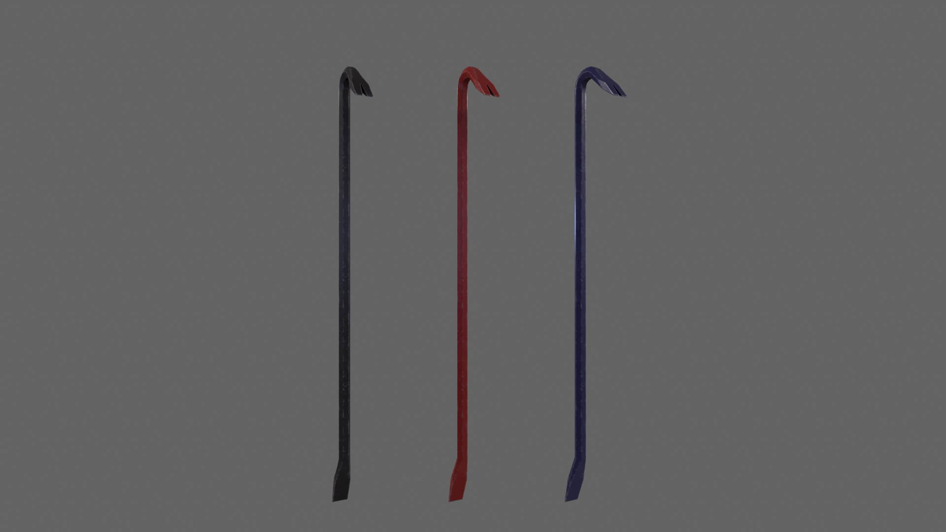 Crowbar - 3D Model by DaikLord