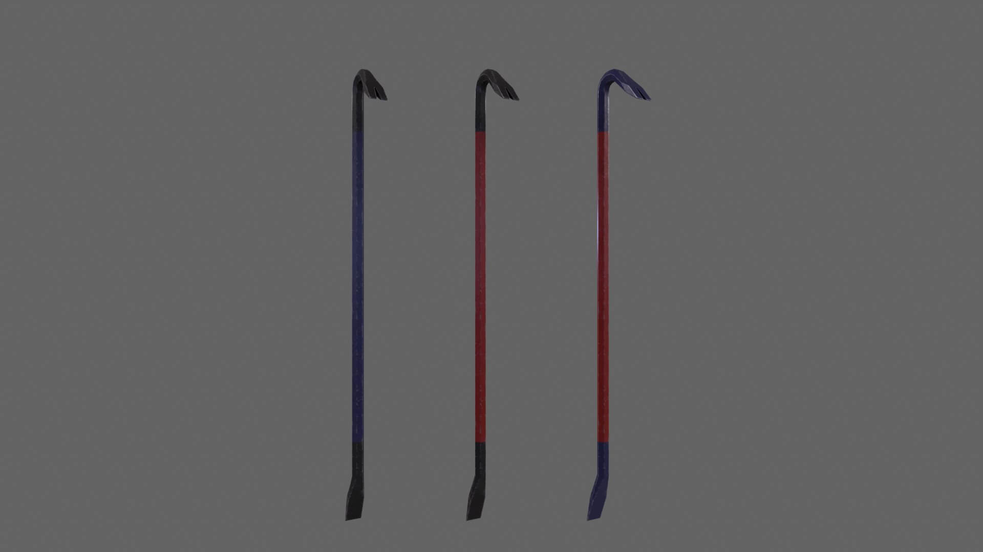 Crowbar - 3D Model by DaikLord