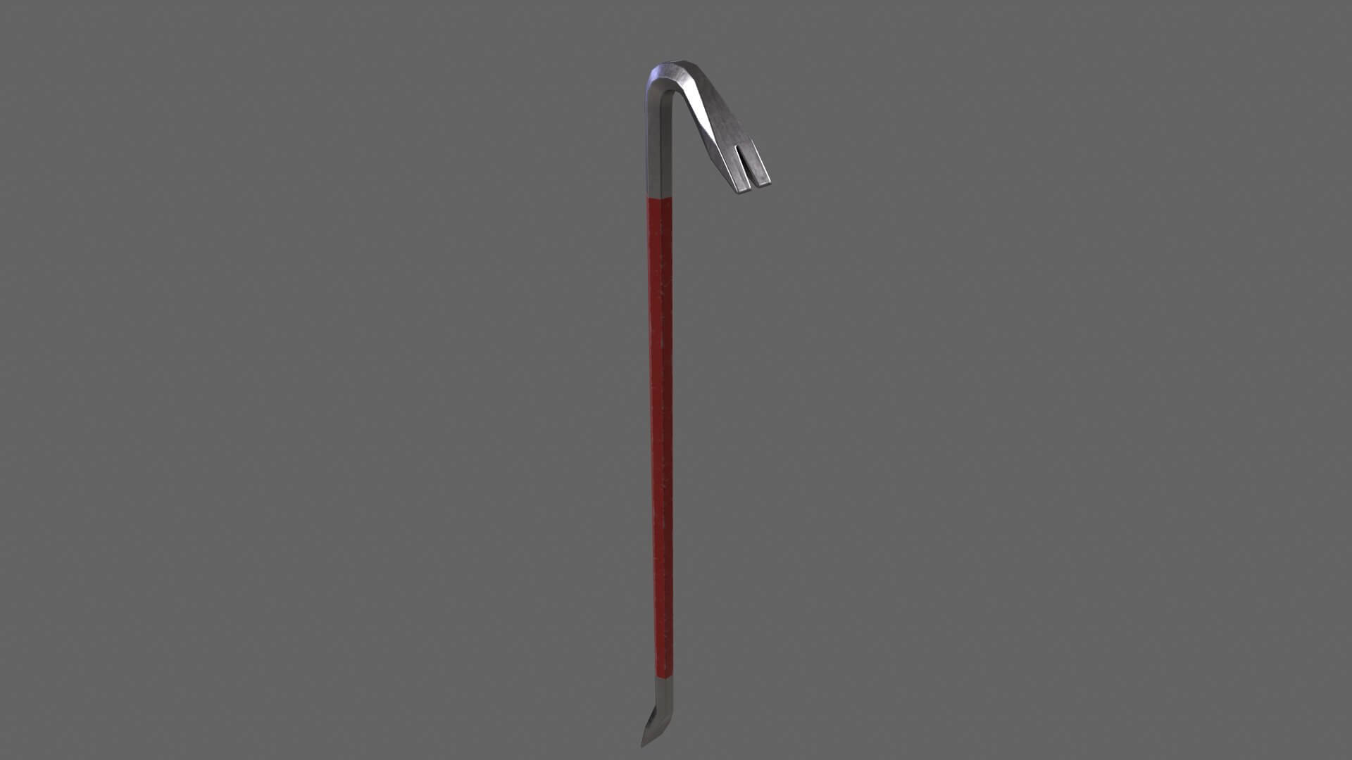 Crowbar - 3D Model by DaikLord