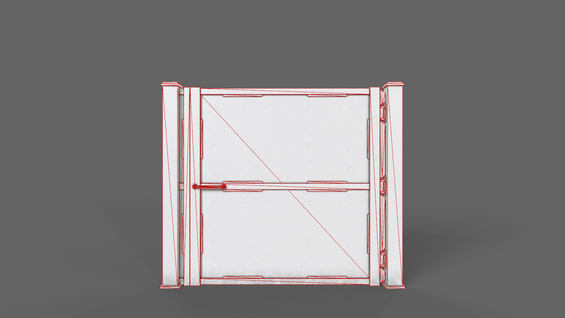 Metal Gate A3 - 3D Model by DaikLord