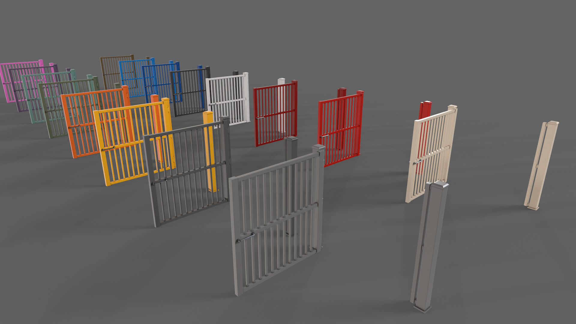 Metal Gate A6 - 3D Model by DaikLord
