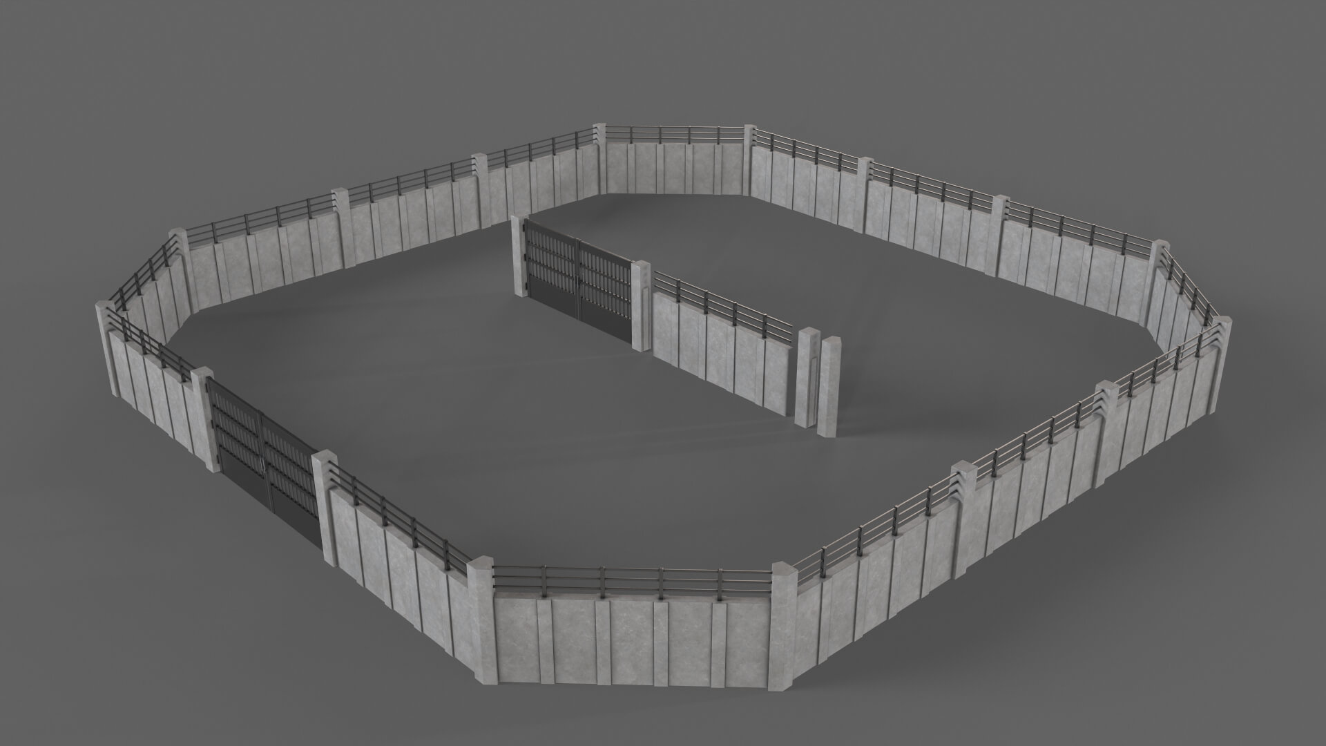 Gate and Wall - Collection by DaikLord