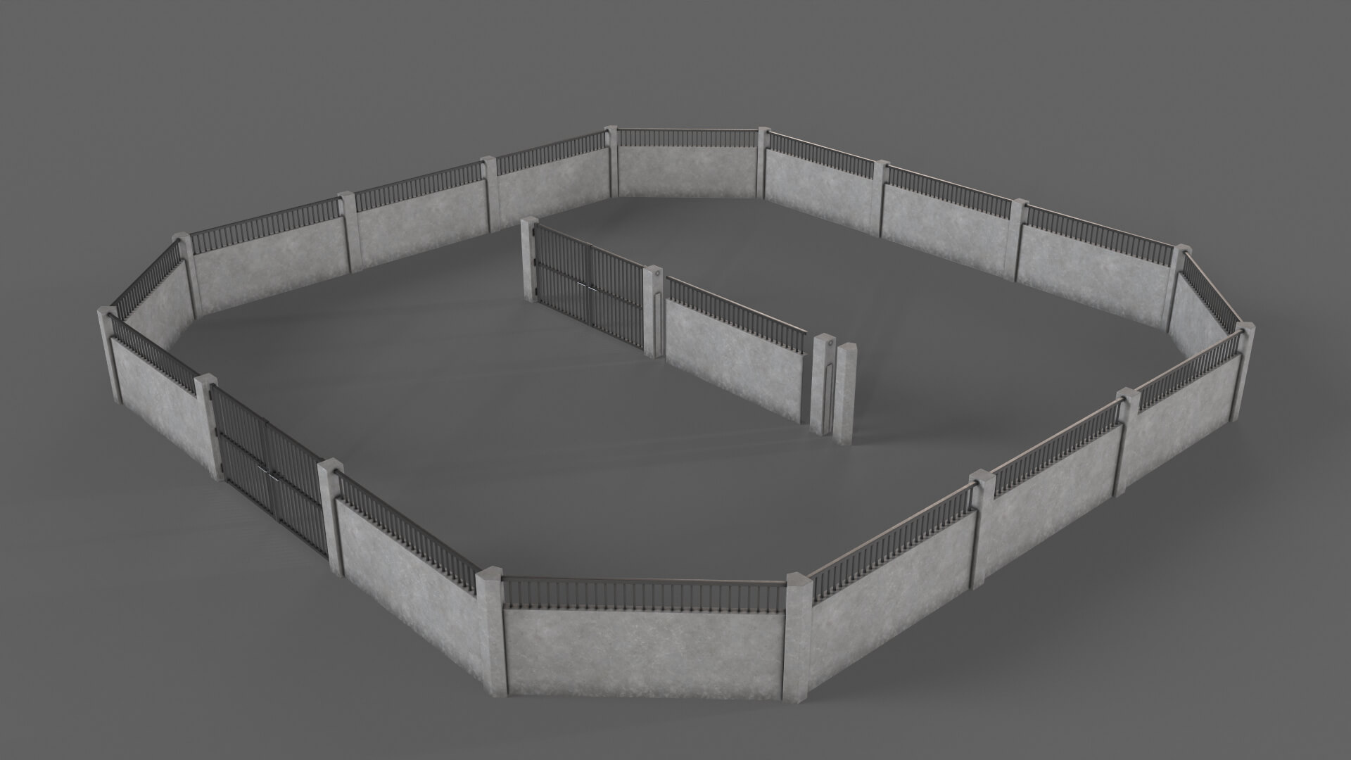 Gate and Wall - Collection by DaikLord
