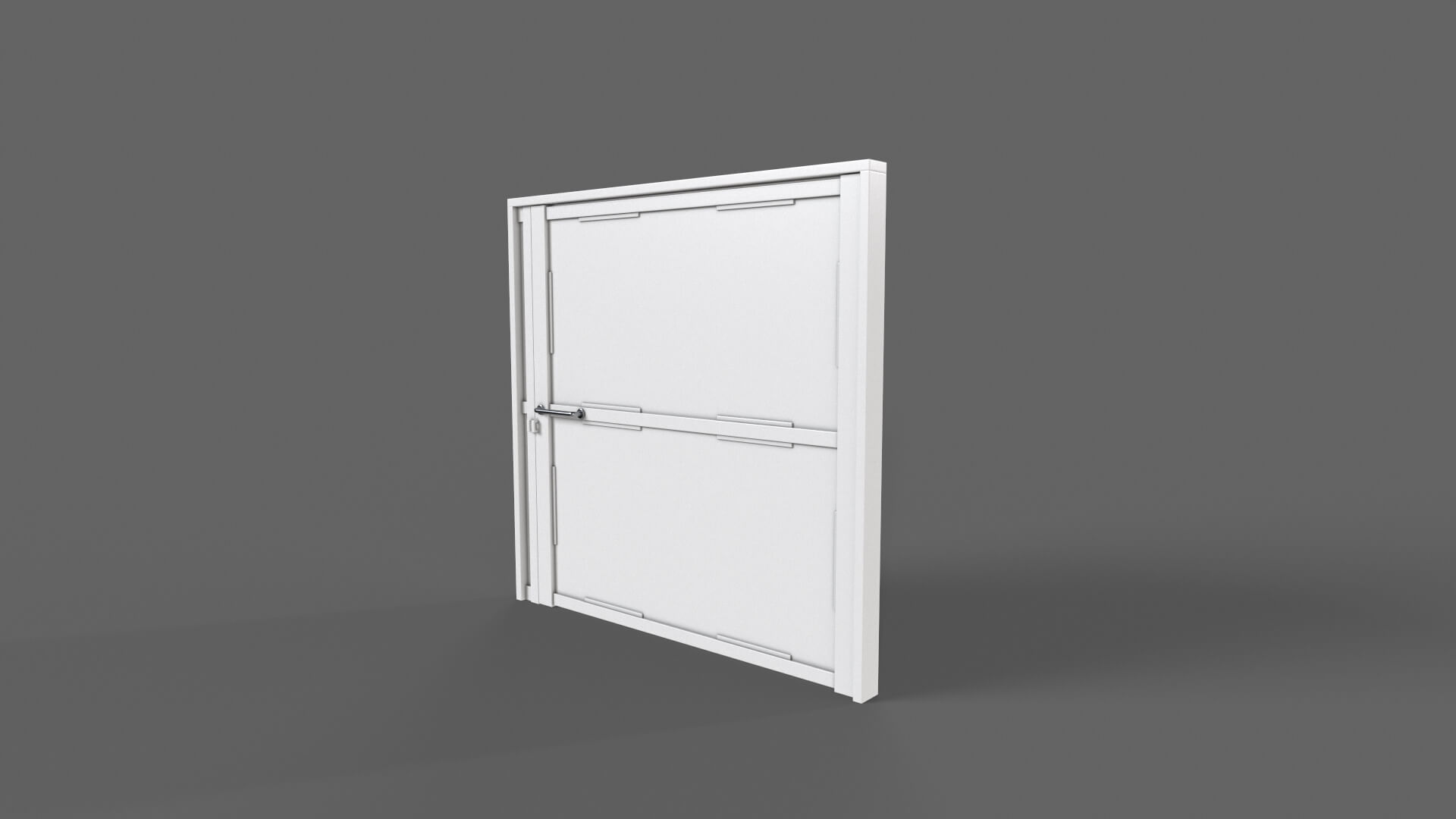 Metal Gate B3 - 3D Model by DaikLord