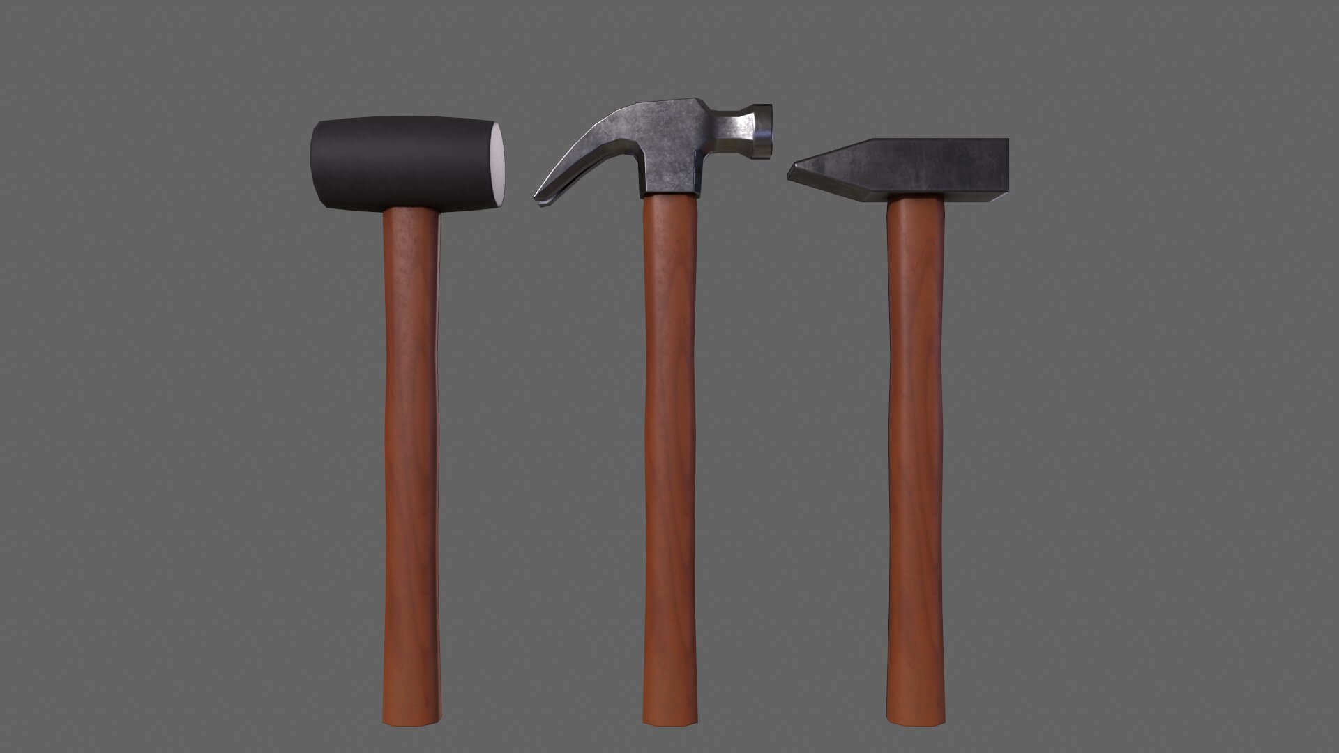 Hammers - 3D Model by DaikLord