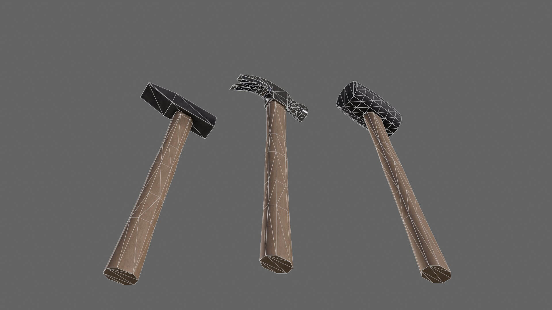 Hammers - 3D Model by DaikLord