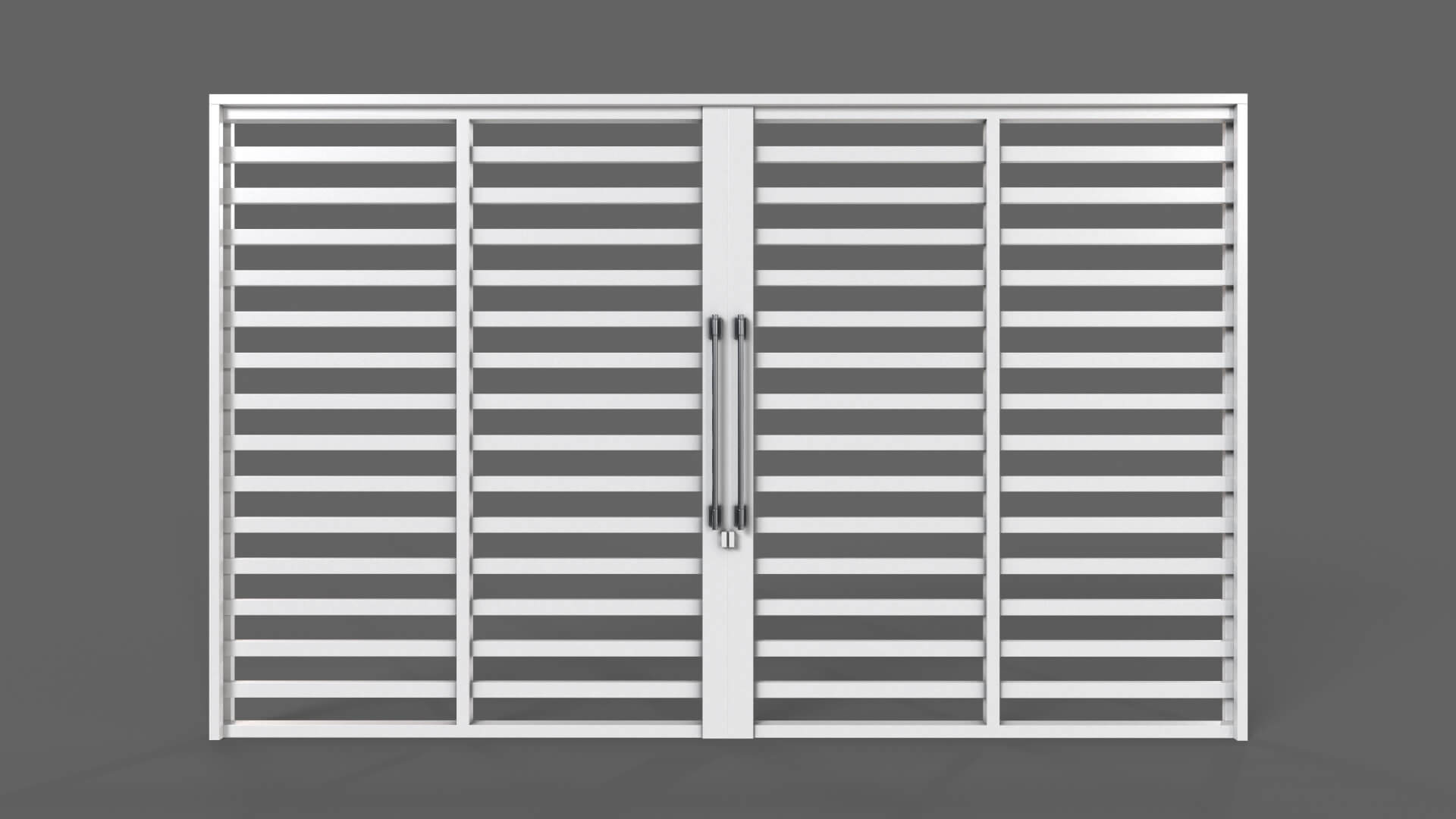 Industrial Gate 3 - 3D Model by DaikLord