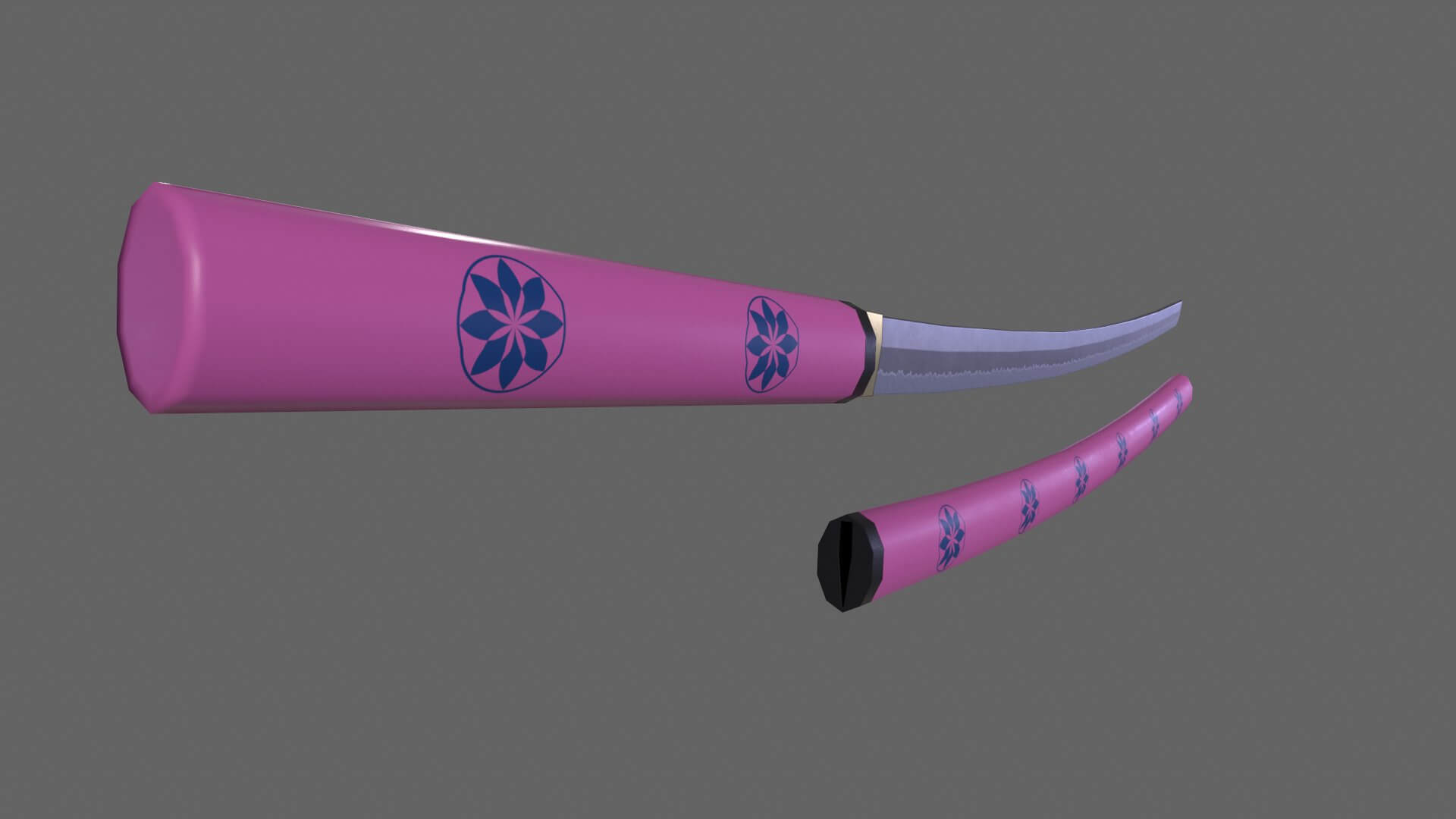 Pink Katana Sword