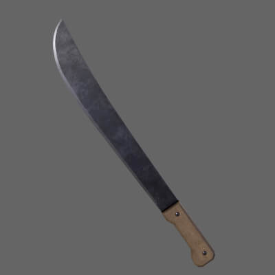 Machete V2a - 3D Model by DaikLord