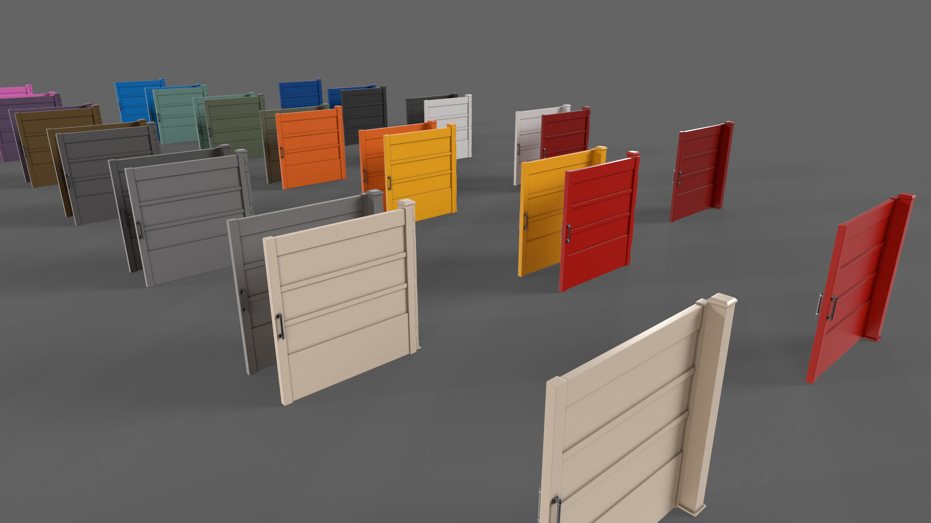 Metal Gate C2 - 3D Model by DaikLord