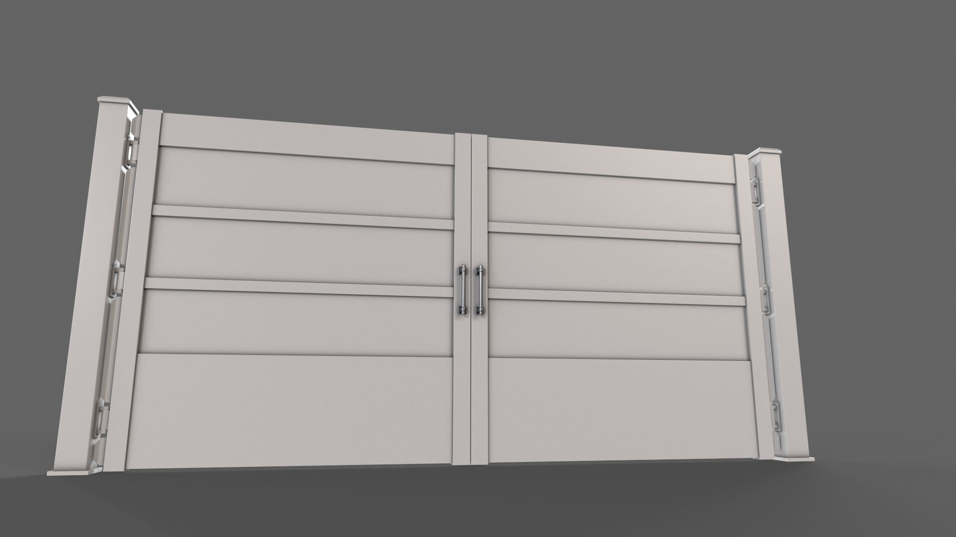 Metal Gate C2 - 3D Model by DaikLord