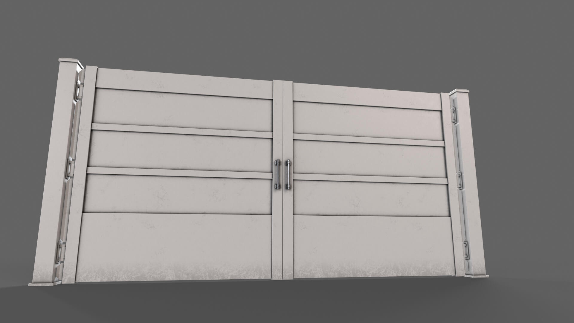 Metal Gate C2 - 3D Model by DaikLord