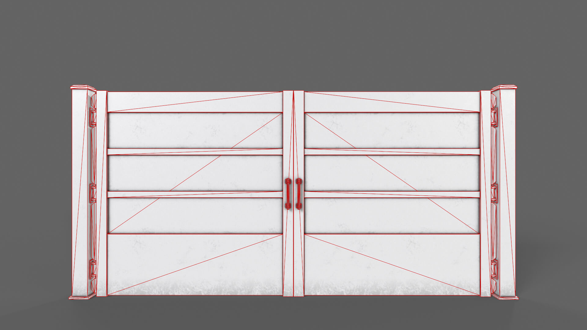 Metal Gate C2 - 3D Model by DaikLord