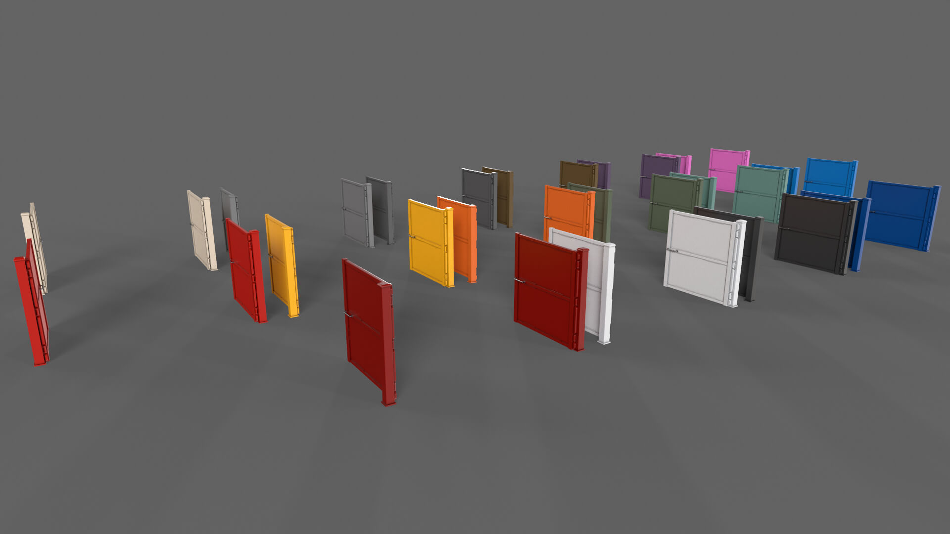 Metal Gate C3 - 3D Model by DaikLord