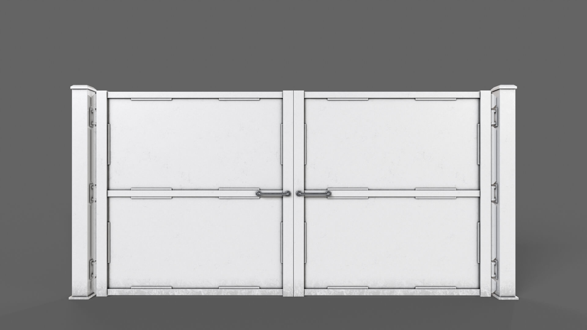 Metal Gate C3 - 3D Model by DaikLord