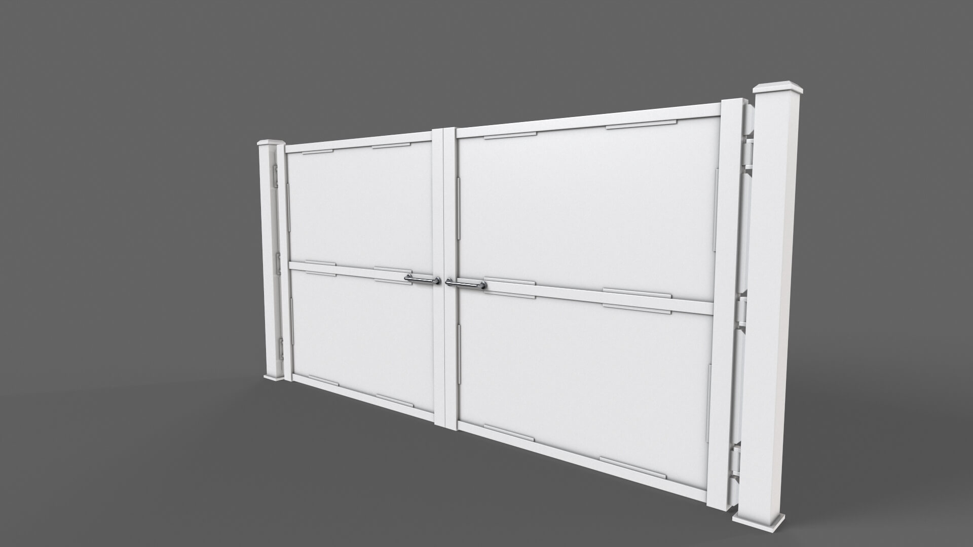 Metal Gate C3 - 3D Model by DaikLord