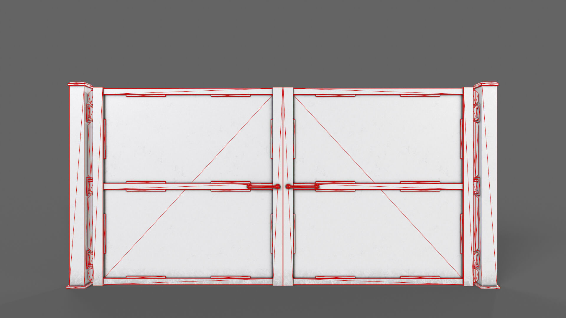 Metal Gate C3 - 3D Model by DaikLord